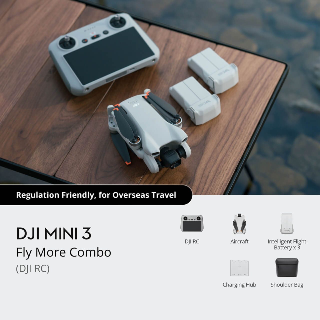 DJI Mini 3 Fly More Combo (DJI RC) - Drone Place BD